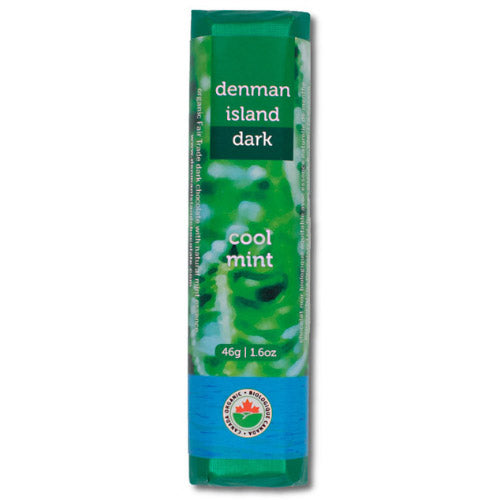 Cool Mint - Denman Island Chocolate. Organic, fair trade, vegan.