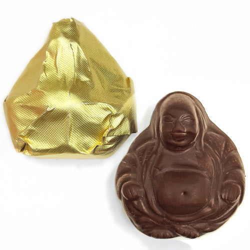 smiling hazelnut buddha – Denman Island Chocolate
